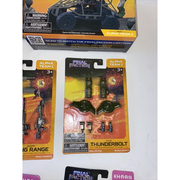 greenb | Toys | Final Faction Figure Greenbrier 375 Alpha Kharn Lot ...